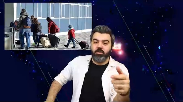 آقای تحلیلگر فرار جوانان پادشاهی صهیونیستی قتل عام و قحطی؛ عنگلیس خبیث